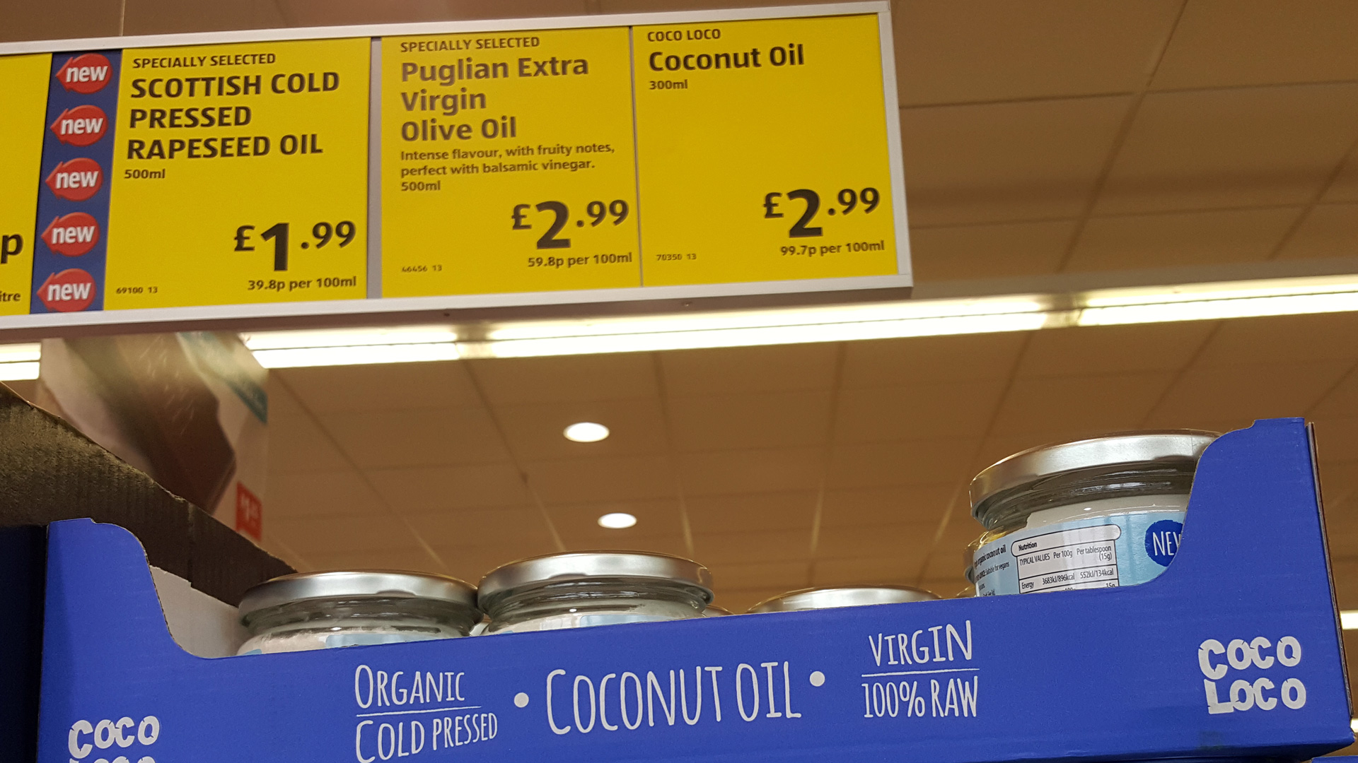 Kokosöl-Aldi-Coco-Loco-preistafel - freakyfoods.de